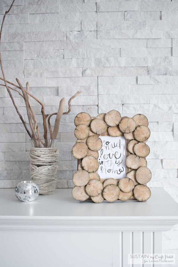 30+ Απίθανες DIY Ιδέες από φέτες ξύλου | Τεχνοτροπίες Και Διακόσμηση