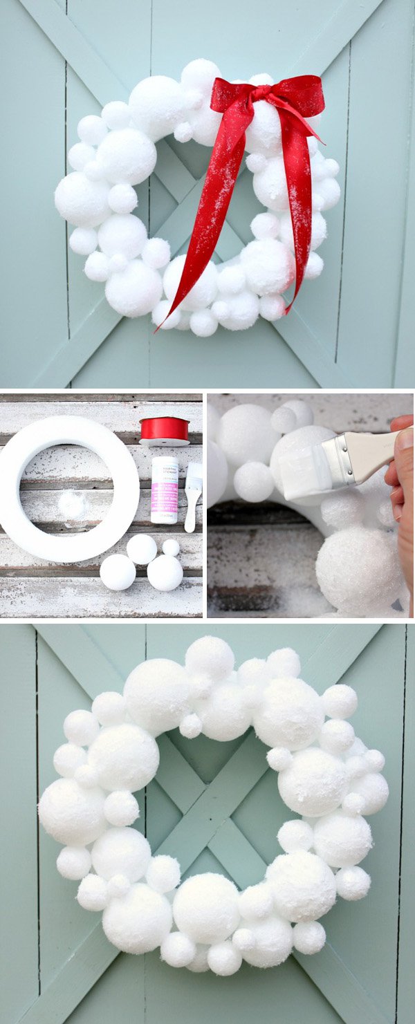30+ Υπέροχα DIY Χριστουγεννιάτικα Στεφάνια | Τεχνοτροπίες Και Διακόσμηση