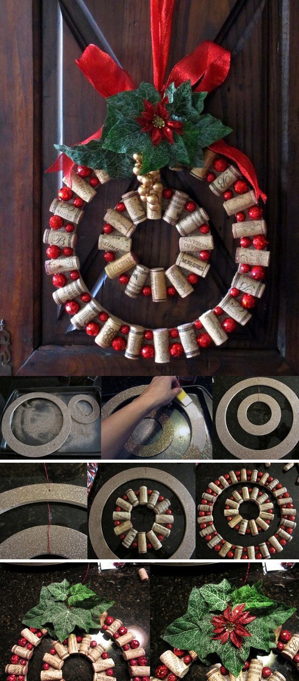 30+ Υπέροχα DIY Χριστουγεννιάτικα Στεφάνια | Τεχνοτροπίες Και Διακόσμηση
