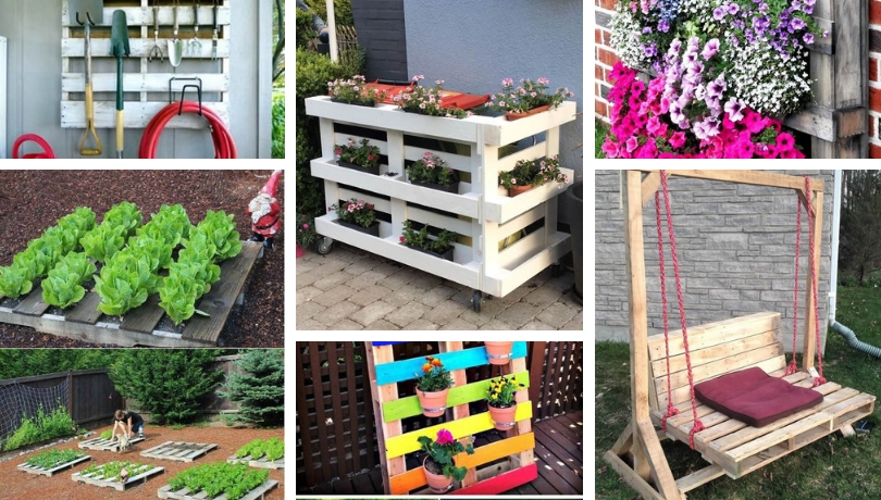 Φοβερές DIY ιδέες με παλέτες για τον κήπο | Τεχνοτροπίες Και Διακόσμηση