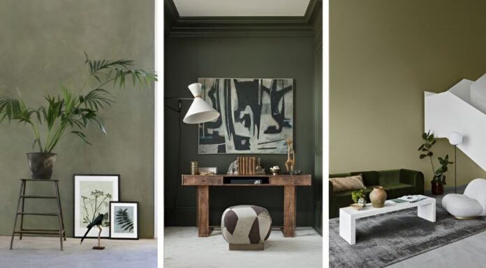 Χακί χρώμα στη διακόσμηση: ένας αγαπημένος σύμμαχος που αναζωογονεί και ...