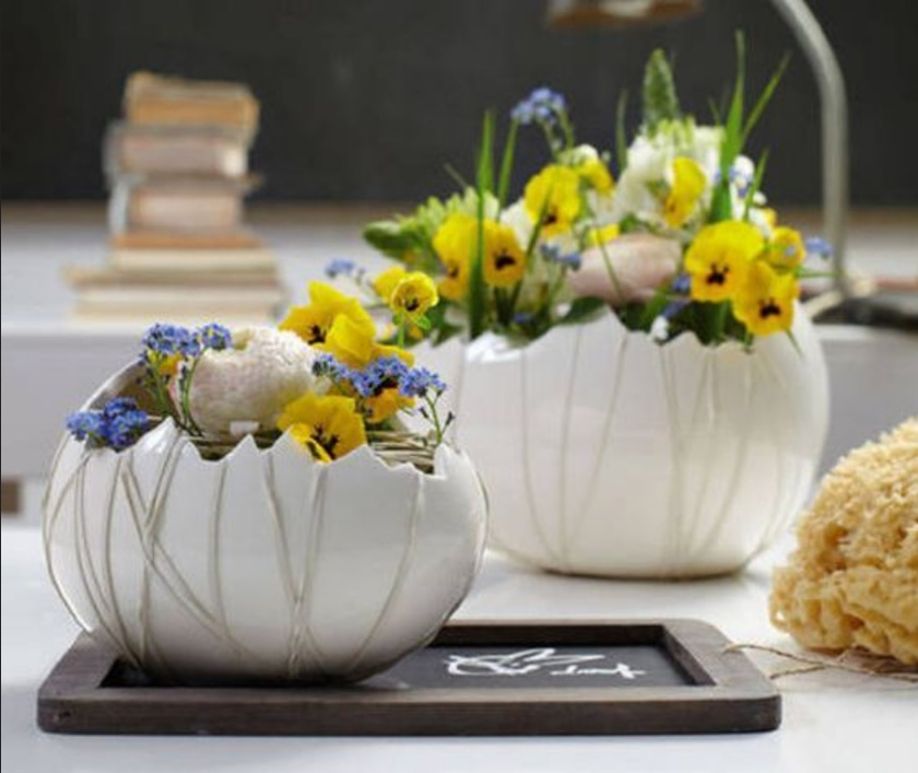 DIY Πασχαλινό Αυγό Βάζο από Μπαλόνι και Χαρτί10 | Τεχνοτροπίες Και ...